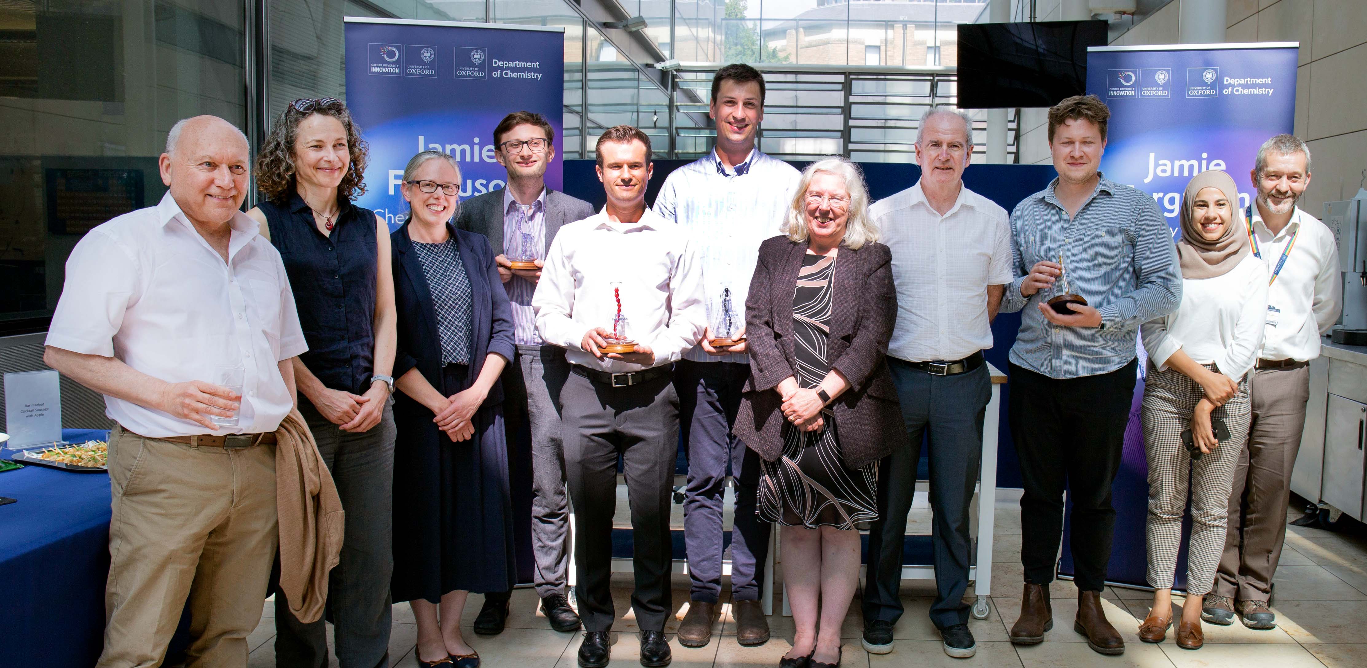 Meet the winners of the Jamie Ferguson Chemistry Innovation Awards 2023 | Department of Chemistry